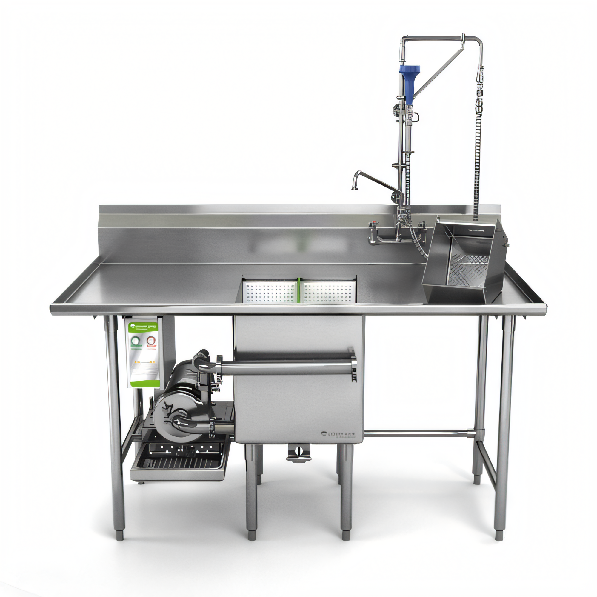 Power Soak Power Prep Unlimited 66-Inch 2-Bay Produce Wash Sink, Left ...