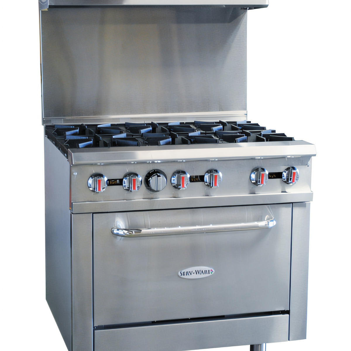 Serv-Ware SGR-6B Gas Ranges – USA Restaurant Suppliers