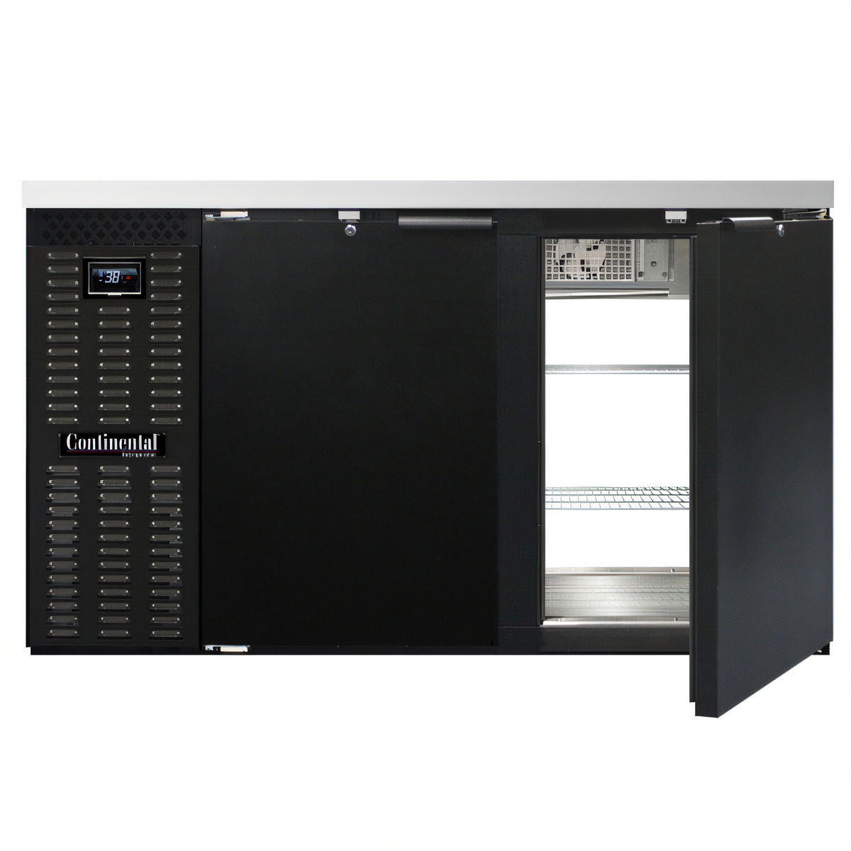Continental Refrigerator BB59NPT Back Bar Coolers – USA Restaurant ...